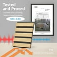Art3d 3D Wood Slat Acoustic Panels, Oak, 7.9x94.5in, MDF, 4 Pieces ...
