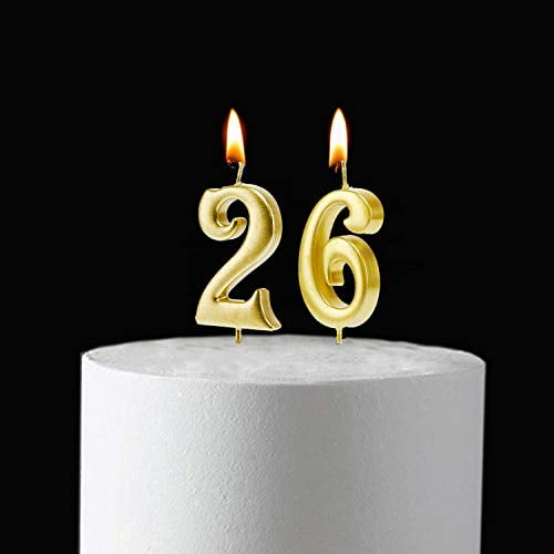26th Birthday Candles