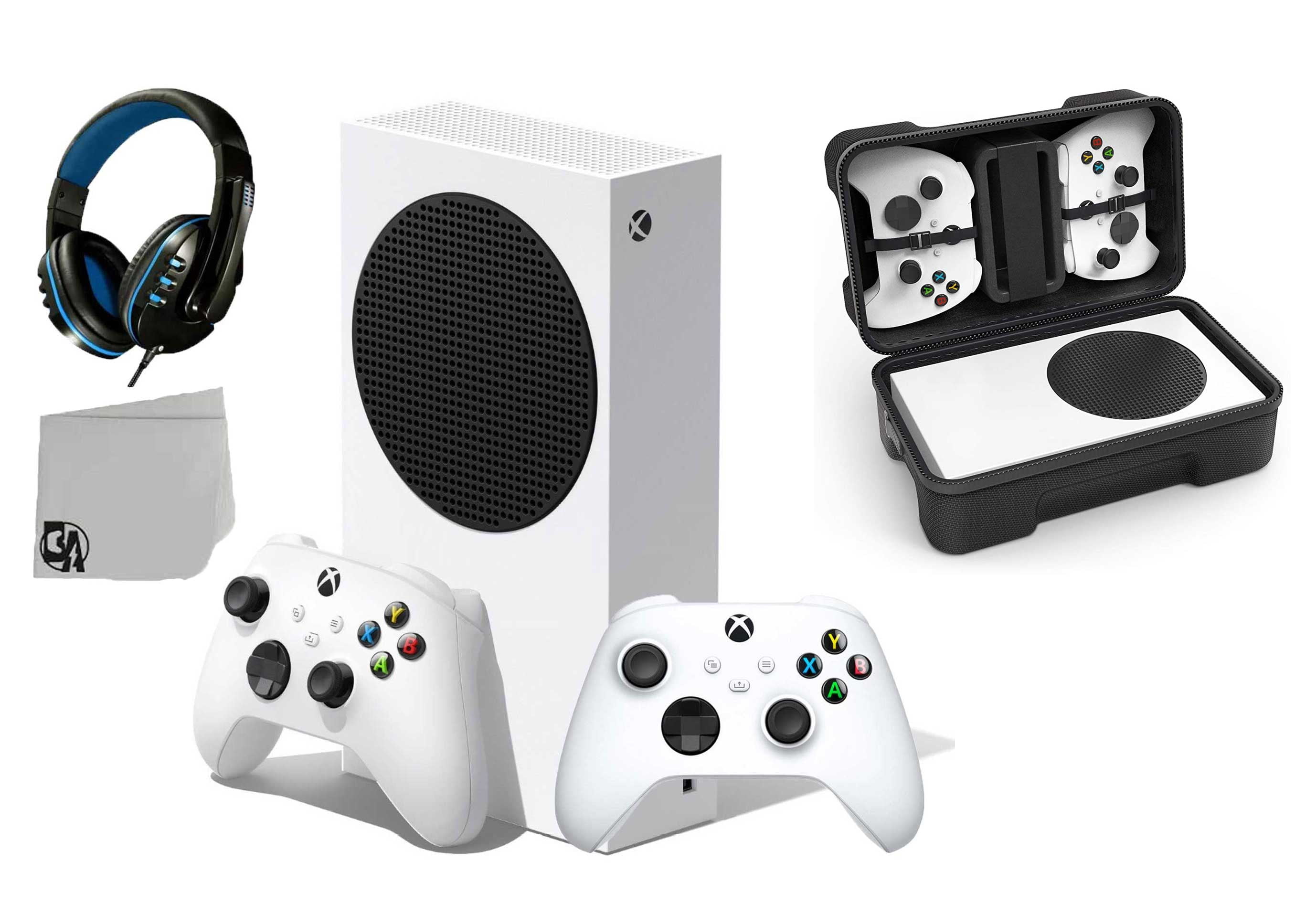 Xbox Series S Video Game Console White with Carry Case BOLT AXTION ...