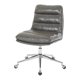OSP Home Furnishings Legacy Office Chair in Deluxe Black Faux Leather ...