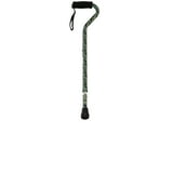 PCP Adjustable Cane, Designer Print, Offset Handle, Wrist Strap, Green ...
