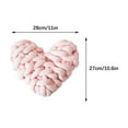 BiFandian Love Knot Heart Pillow, Themed Plush Pillow with Filling Core ...