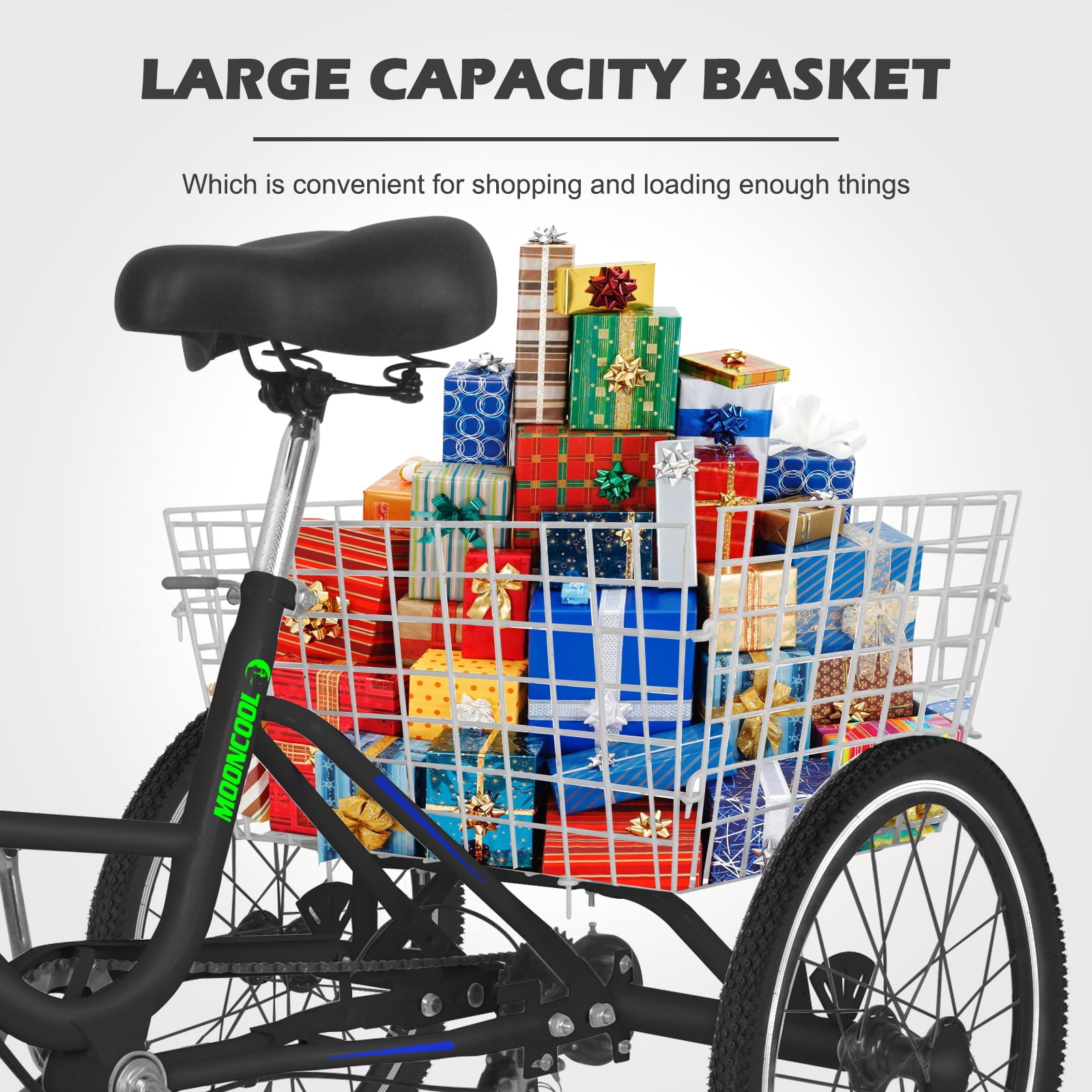 Lilypelle 24 Adult Tricycle Folding Tricycle 3 Wheel India | Ubuy