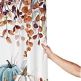 Aaekzj Farmhouse Fall Harvest Thanksgiving Pumpkin Shower Curtain ...