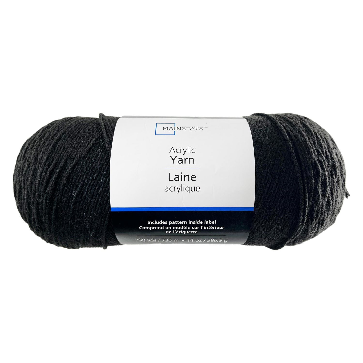 Click here for Mainstays Medium Acrylic Black Yarn  14 Oz 798 Yar... prices