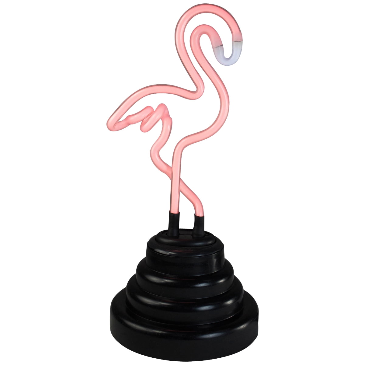 Sunology Small Neon Desk Lamps - Flamingo / Black Tier - Walmart.com