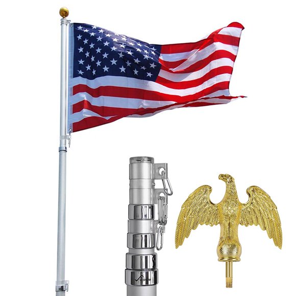 Flag Pole Eagle Topper