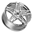 17x7.5 Motiv 440C Lunar Chrome Wheel 5x4.5/5x120 (40mm) - Walmart.com