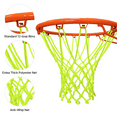 BCOOSS Lighted Nylon Basketball Net, Outdoor Indoor Heavy-Duty, All ...