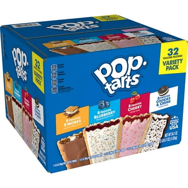 Pop-Tarts Bites Variety Pack Frosted Strawberry and Chocolatey Fudge 24 ...