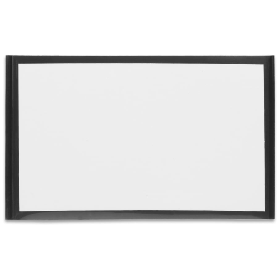 Tatco Label Inserts Magnetic Label Holders - Support 3" x 5" Media - 3. ...