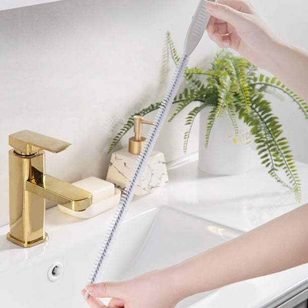 Peggybuy Pipe Dredging Brush Flexible Drain Clog Remover Brush ...