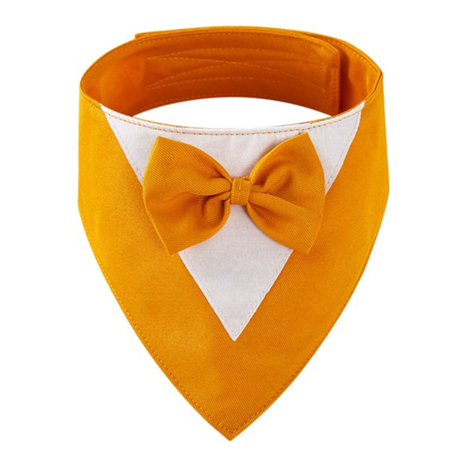 Formal Dog Tuxedo Bandana Dog Wedding Suit Pet Bibs Dog Collar with Bow ...