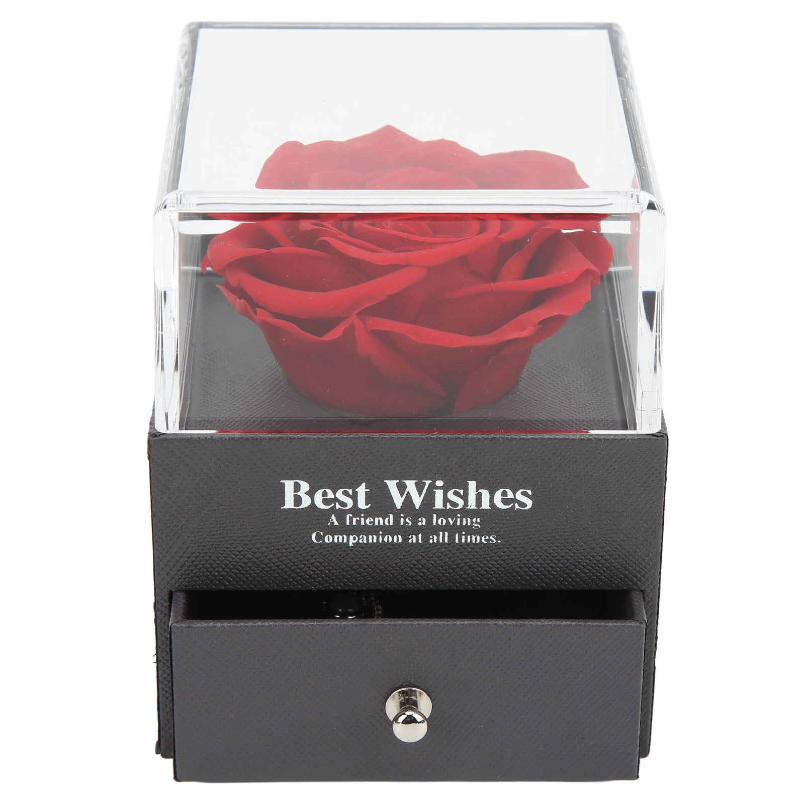 Rose Necklace Gift Box 100 Languages Inside Beautiful Eternal Love Mean ...