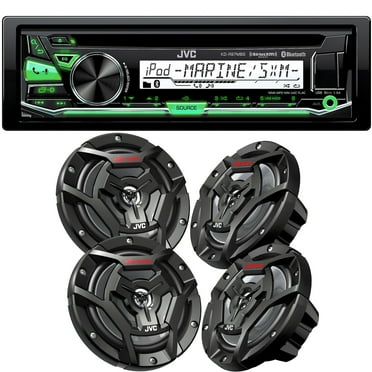 JVC CS-DR6201MW 6.5" 2-Way 150W Marine Speakers (White) - Walmart.com