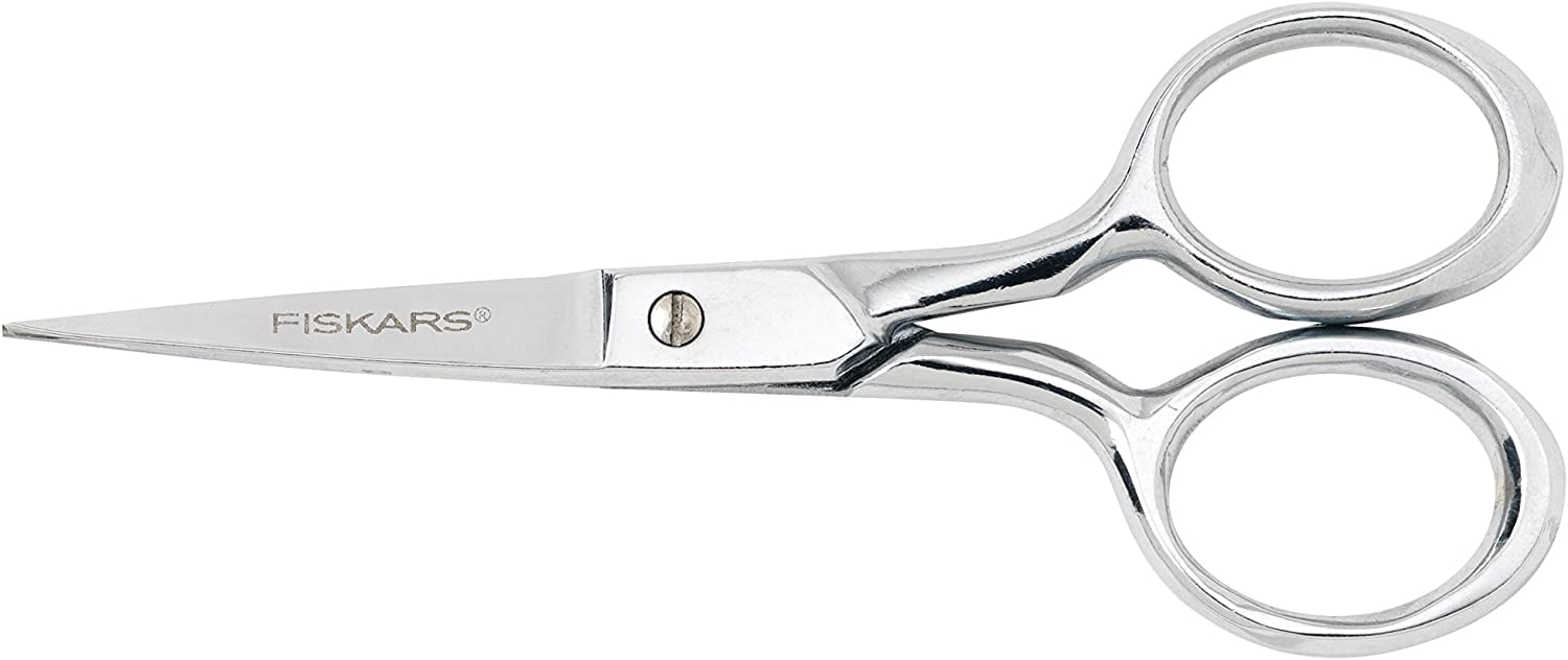 Fiskars 12-92977097J 4-Inch Quality Forged Embroidery Scissors ...