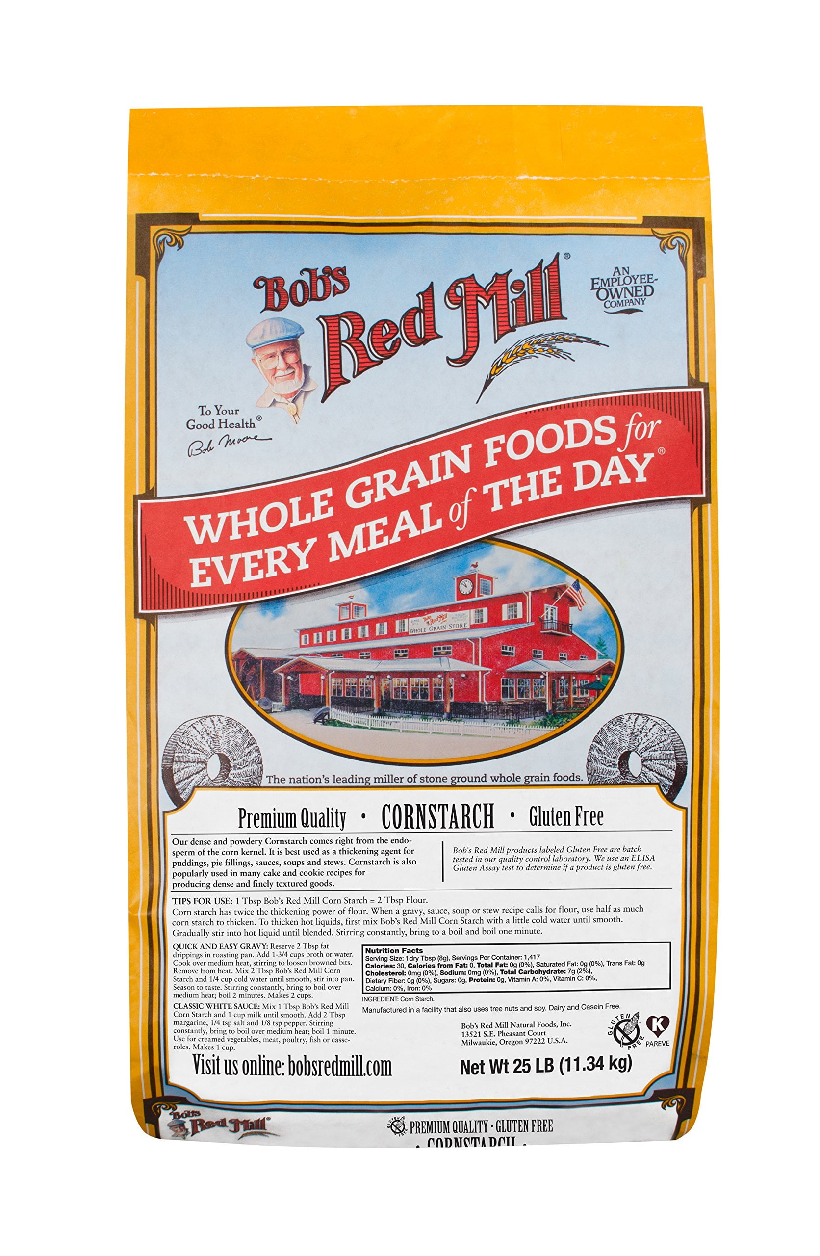 Bob's Red Mill Corn Starch, 25 Pound - Walmart.com