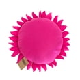 K-Cliffs Whimsical 16" Handmade 3D Flower Round Decorative Throw Pillow ...