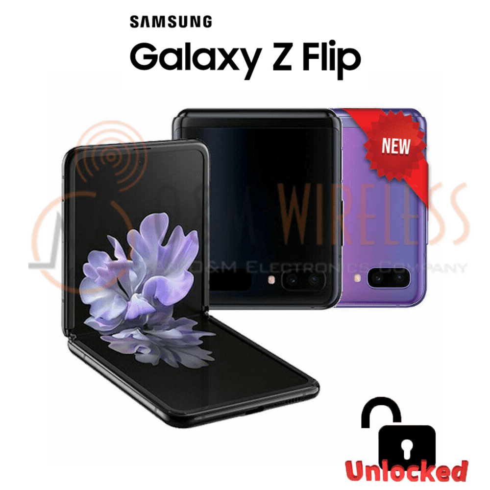 Samsung Galaxy Z Flip 256GB SM-F700U US Model Unlocked Cell Phones ...