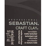 Sebastian Professional Craft Clay Hair Matt Style, Remoldable Matte ...