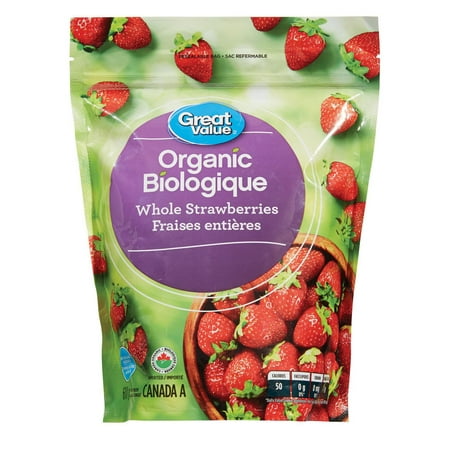Great Value Organic Whole Strawberries | Walmart Canada