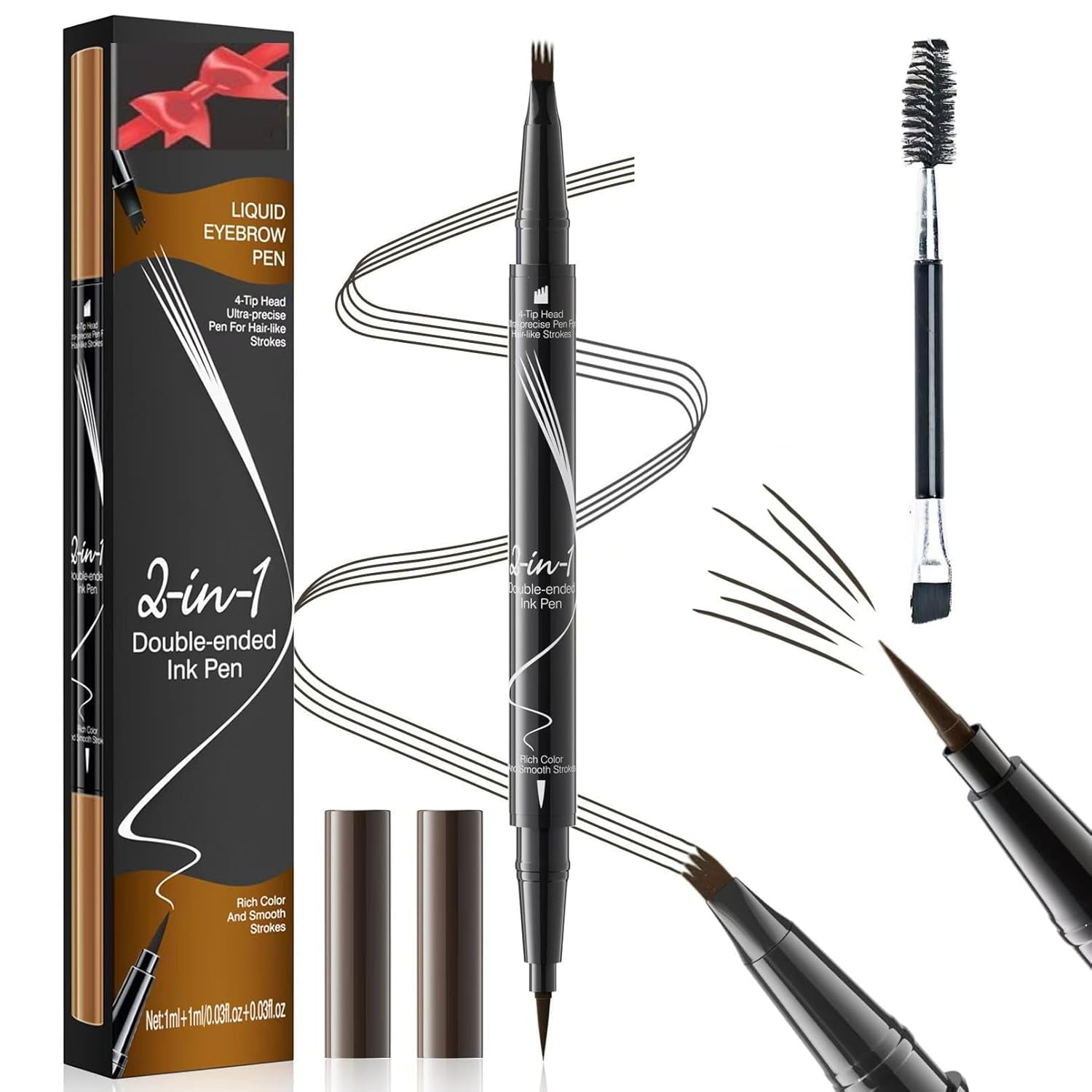 Click here for Portholic 2-In-1 Microblading Eyebrow Pen Last All... prices
