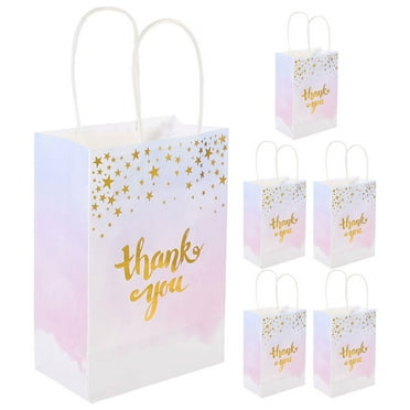 Uralili 50-Pack Gift Bags with Handles – Versatile Party Favor Bags for ...