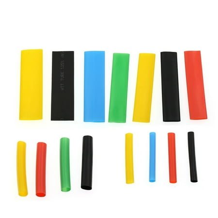 530 Pieces Heat Shrink Tubing Heat-shrinkable Sheath Bushing Electrical ...