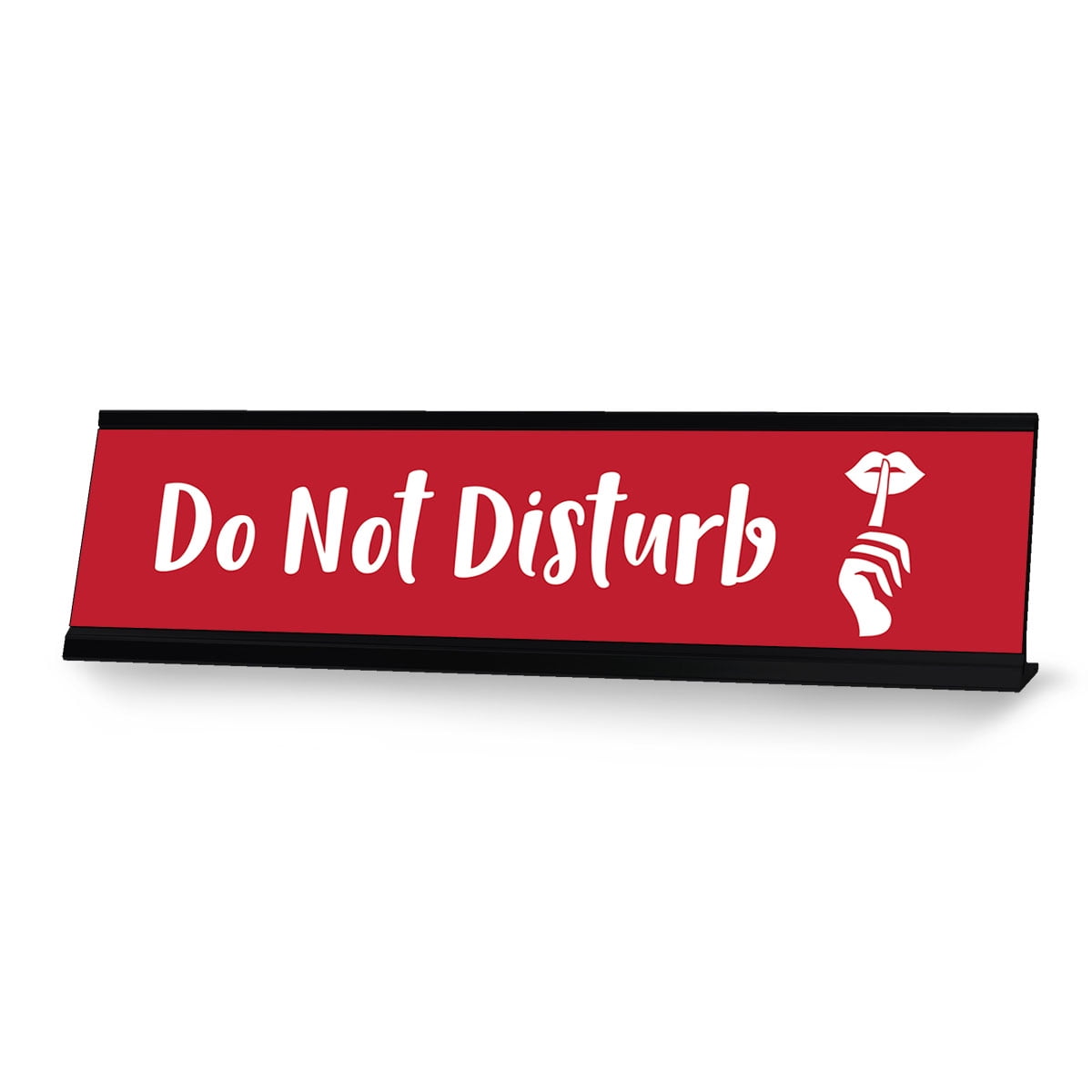 Do Not Disturb, Designer Series Desk Sign Nameplate (2 x 8") - Walmart.com
