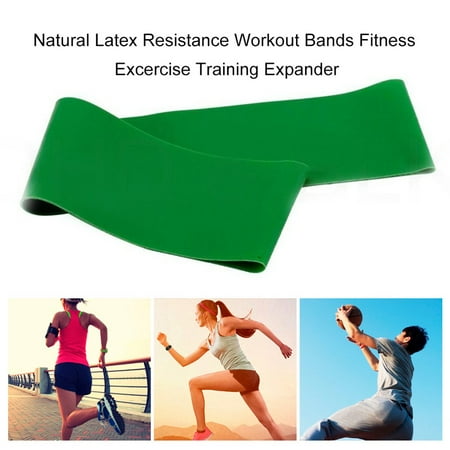 Natural Latex Resistance Workout Bands Fitness Excercise Training ...