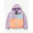 Justice Girls Full Zip Plush Jacket, Sizes XS-XL - Walmart.com
