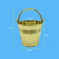 Grandest Birch 2Pcs Multi-use Anti-slid Handle Candy Storage Bucket ...