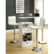 Coaster Company Contemporary Bar Table, White - Walmart.com - Walmart.com