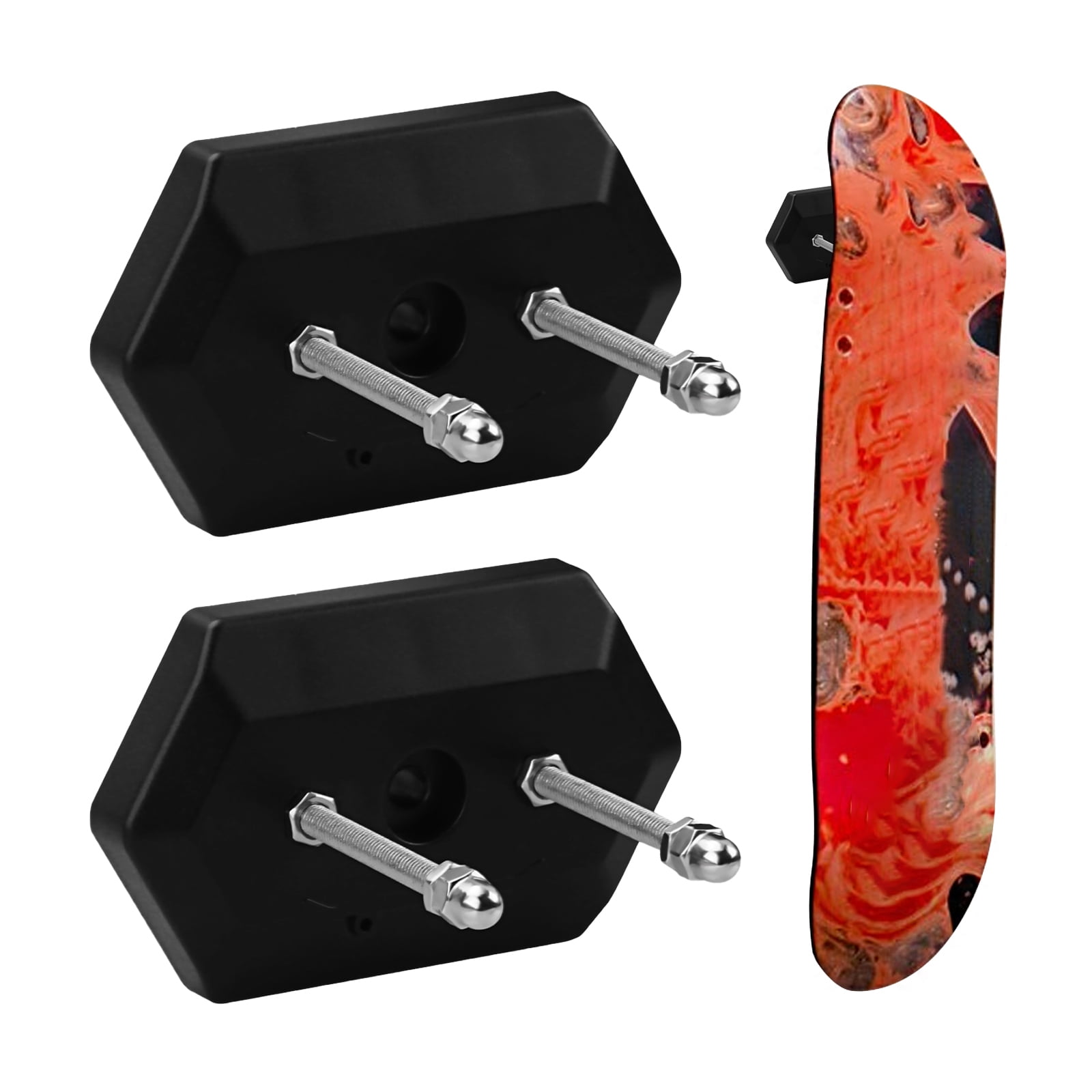 Click here for Estink 2pcs Skateboard Wall Mounted Skateboard Han... prices