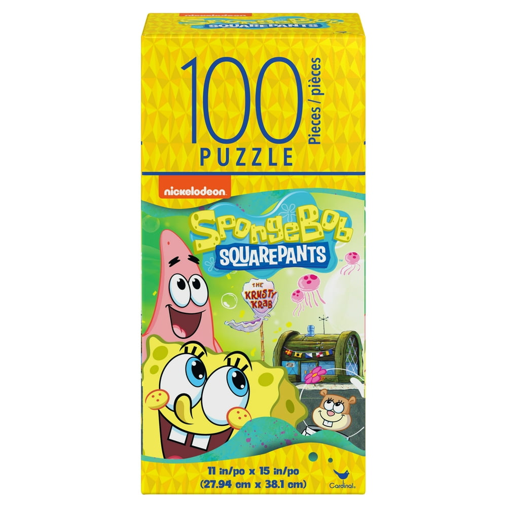 Spongebob Squarepants 100-Piece Puzzle - Walmart.com - Walmart.com