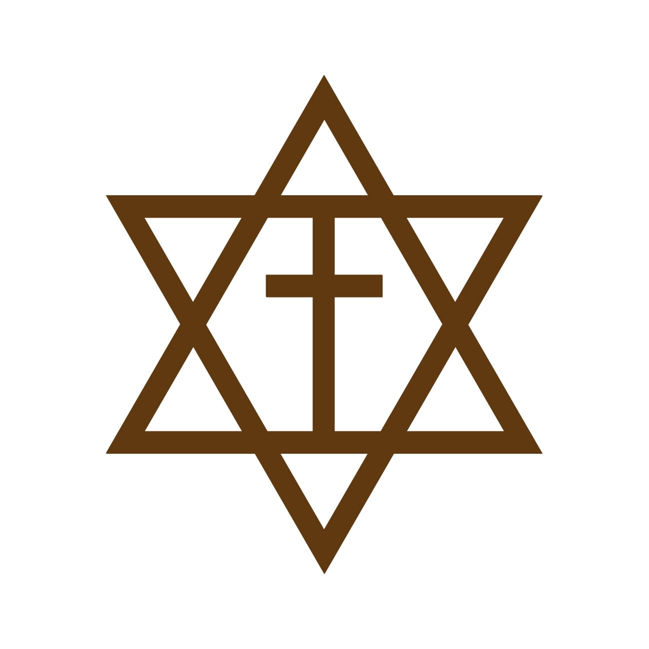 Messianic Jewish Religion Symbol Sticker Decal Die Cut - Self Adhesive ...