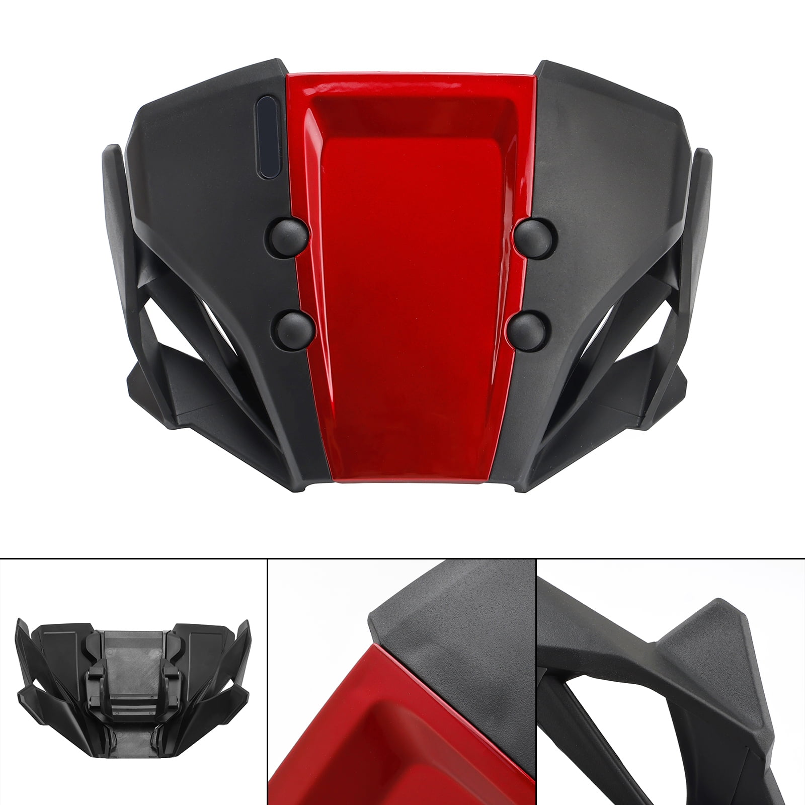 ABS Motorcycle Windshield WindScreen Red fit for HONDA CB650R 2019-2022 ...