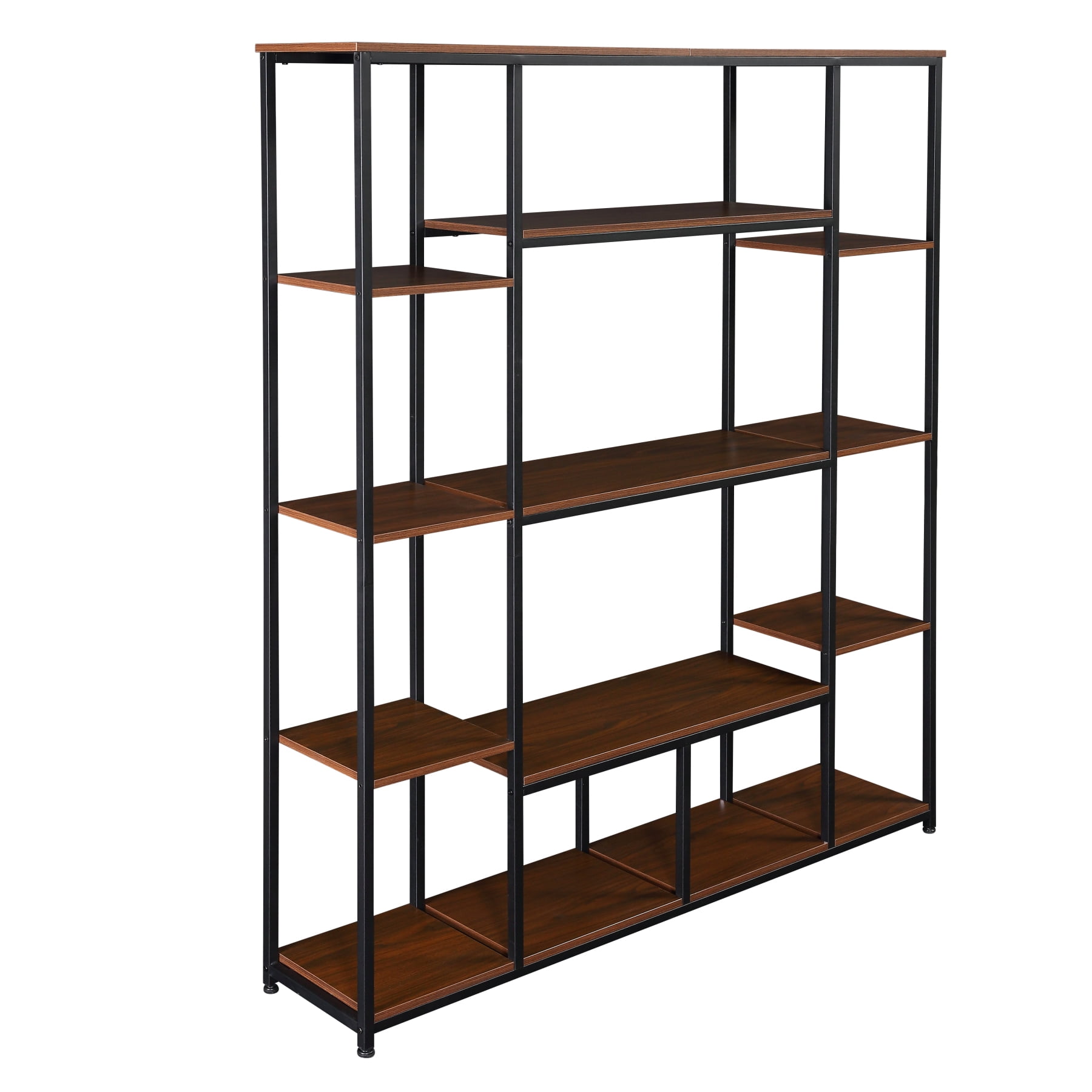 Xahpower 5-Tier Open Storage Bookcase and Bookshelf Home Office Free ...