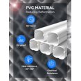 3'' 19Ft Mini Split Line Set Cover Kit for Minisplit Ductless Linset ...