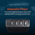 True Mods 4-Gang 12V Rocker Switch Box [20 Amp Max.] [12 AWG Wires][12 ...