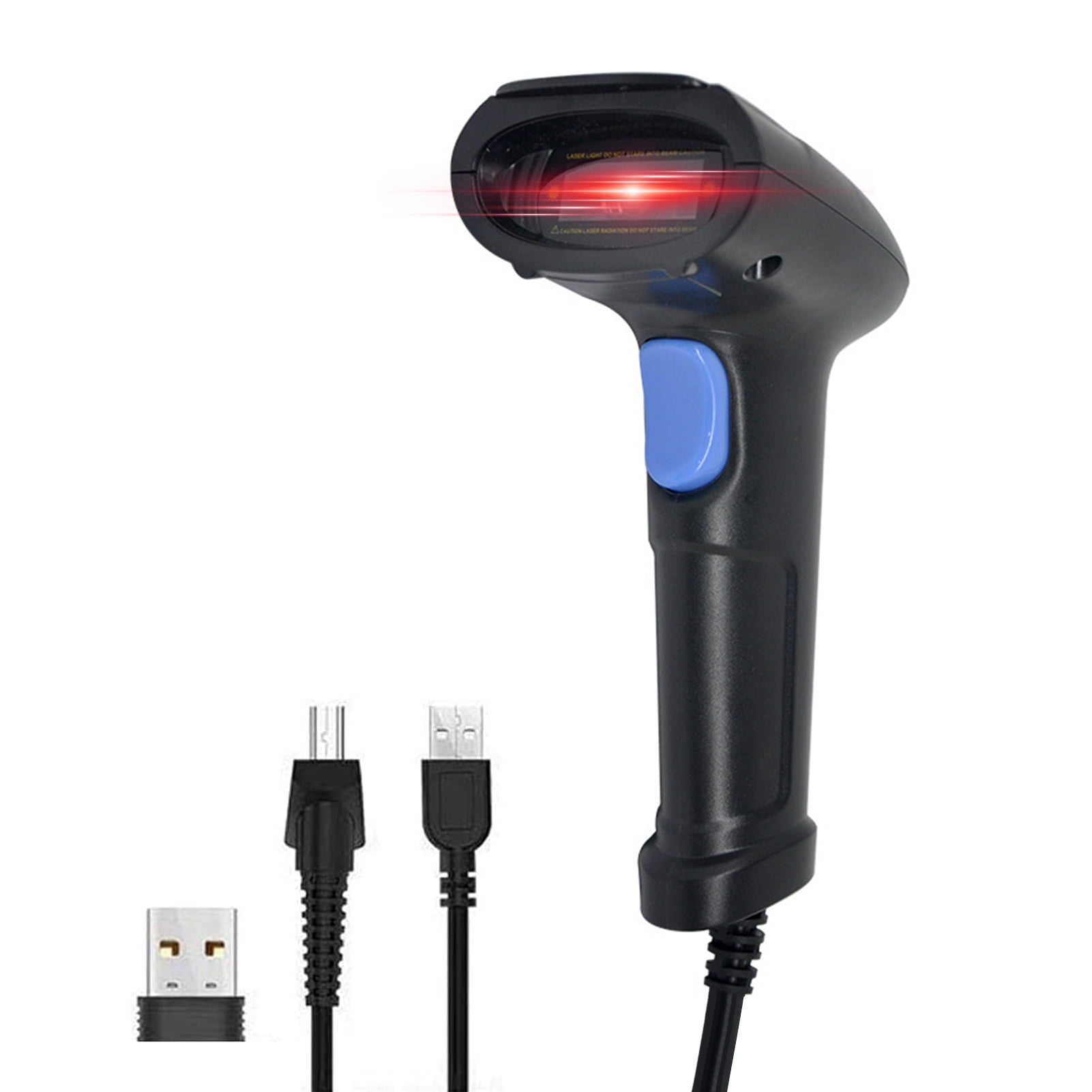 Escáner de código de barras 2D, conexión por cable USB para tienda, POS ...