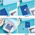 1 Set 2Pcs 2 Styles Carbon Steel Cutting Dies Stencils Decorative ...