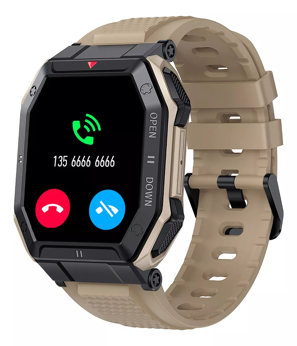 Smartwatch Táctico De 1.85 In Con Bluetooth Y Rastreador | Bodega ...