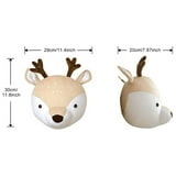 RKZDSR Head Wall Decor Plush Toys For Nursery, Cute Stuffed Head Wall ...