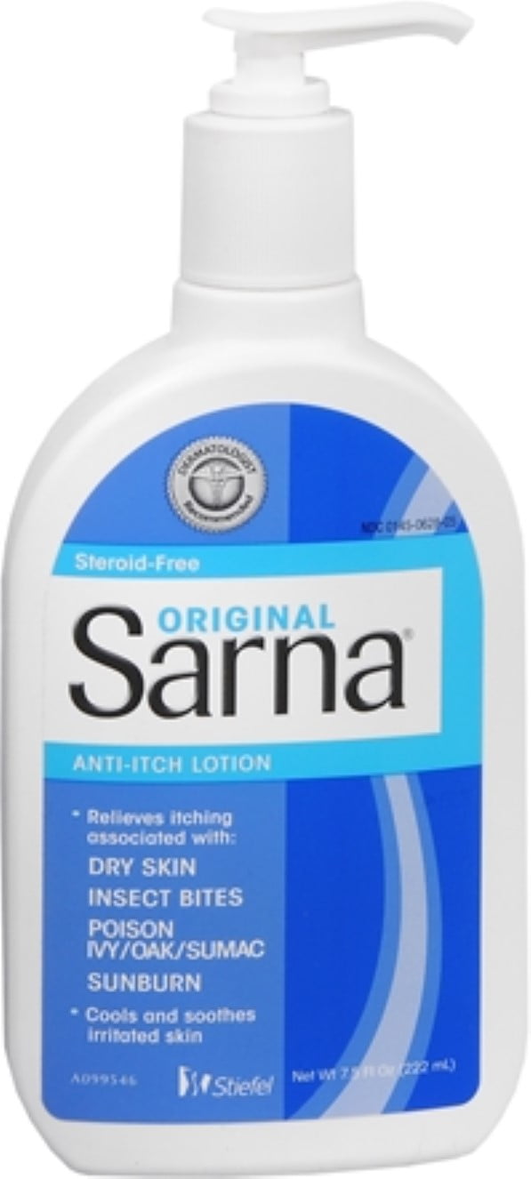 Sarna Anti Itch Lotion Original 7 50 Oz Pack Of 3