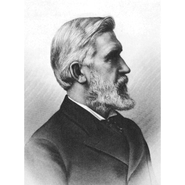 Elisha Gray (1835-1901) Namerican Inventor Steel Engraving 19Th Century ...