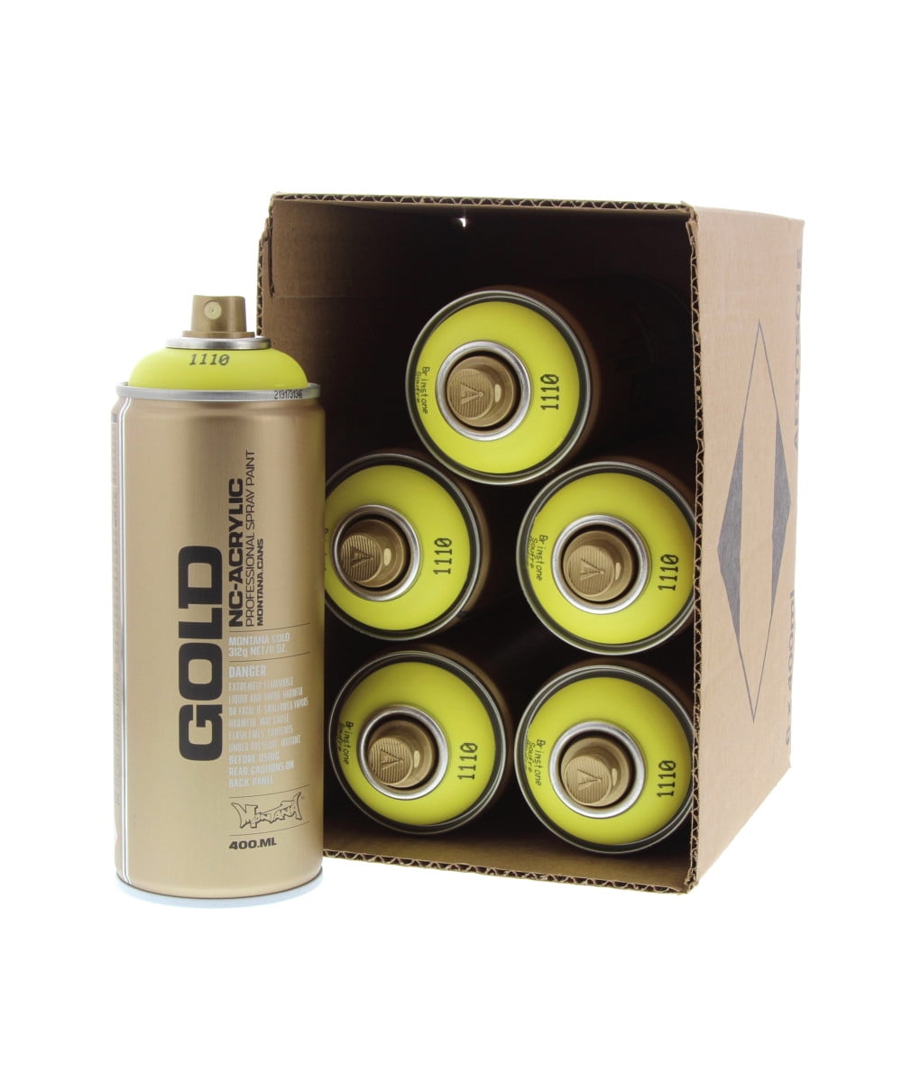 Montana GOLD 400 ml Spray Color, Brimstone