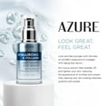 AZURE Hyaluronic Acid & Collagen Anti Aging Eye Serum - Tightener ...