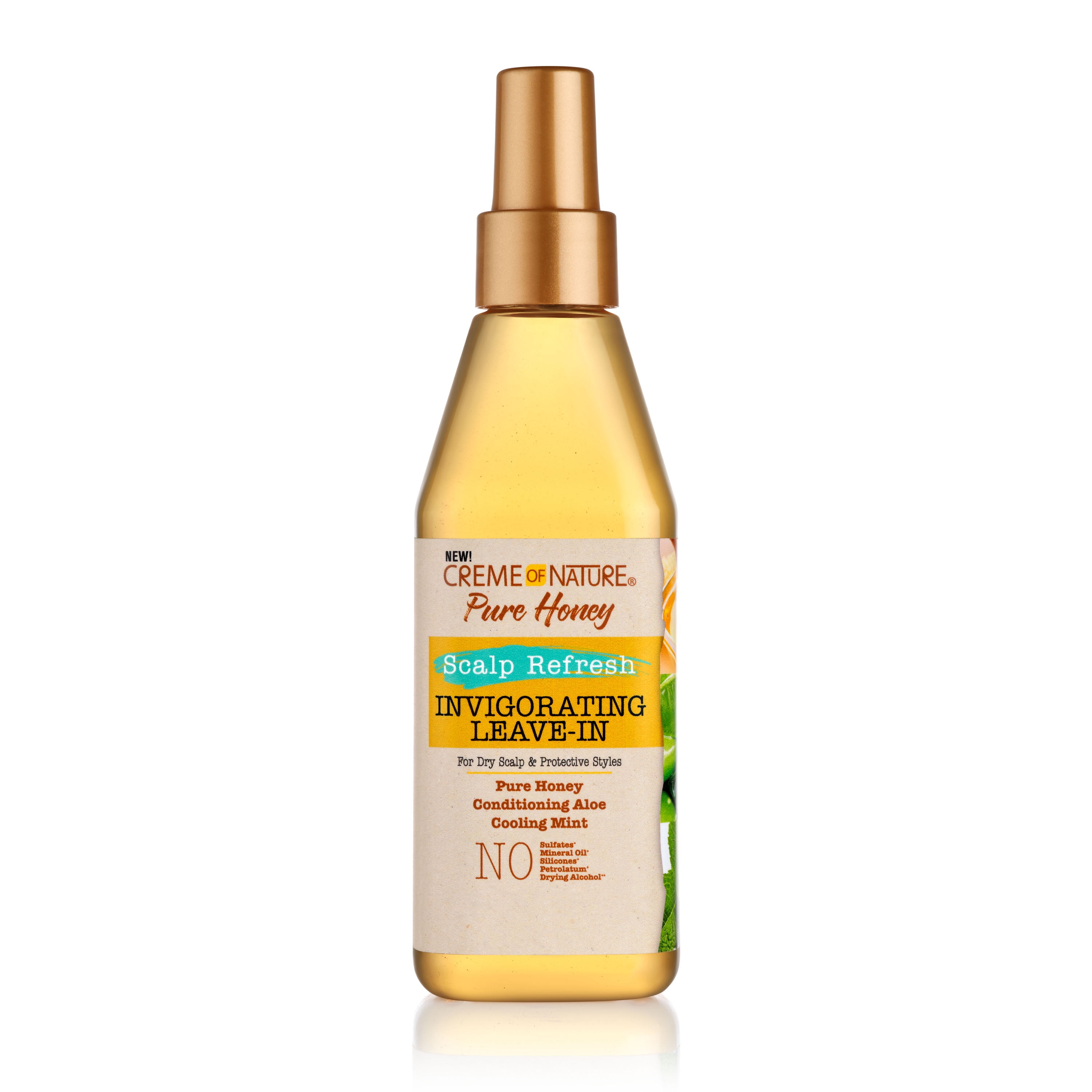Creme of Nature Pure Honey Scalp Refresh Invigorating Conditioner Spray ...