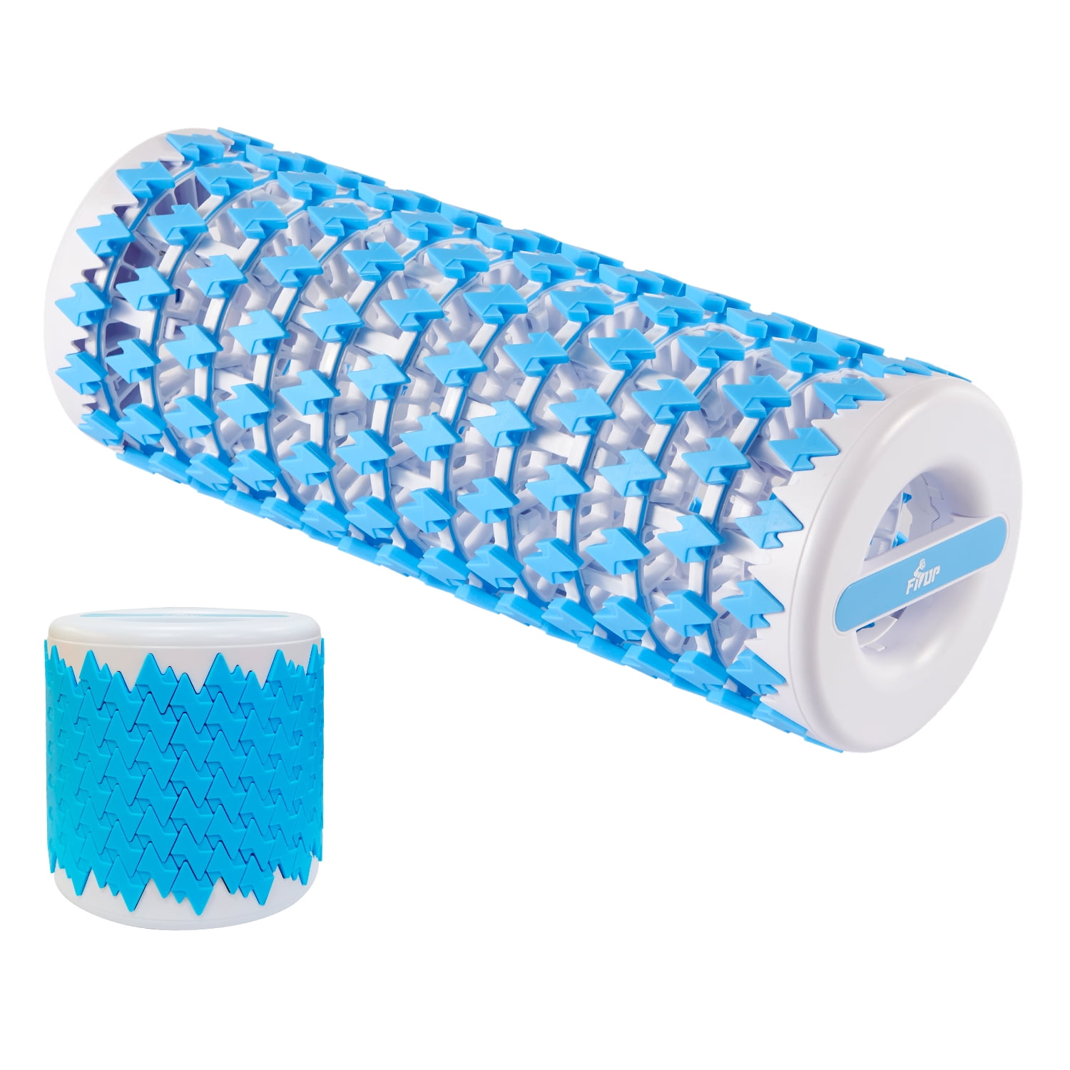 FISUP Retractable Foam Roller Muscle Massager Therapy Yoga Block ...